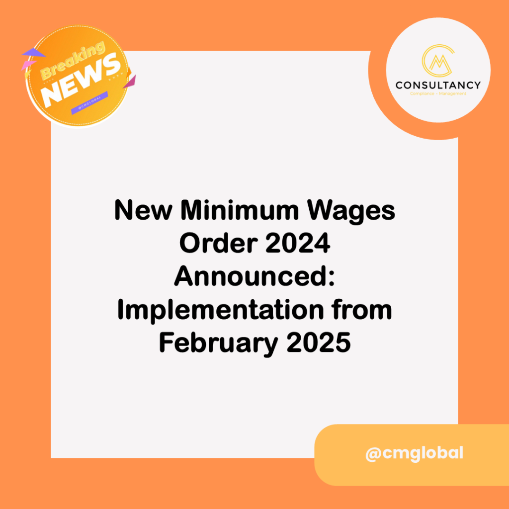 New Minimum Wages Order 2024 Announced: Implementation from February ...